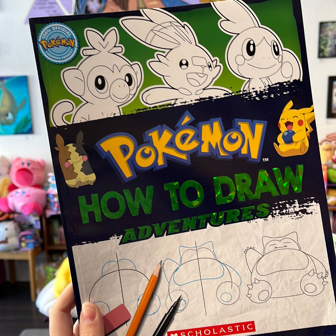 Pokemon How to Draw Adventures – Sour Cherry Comics