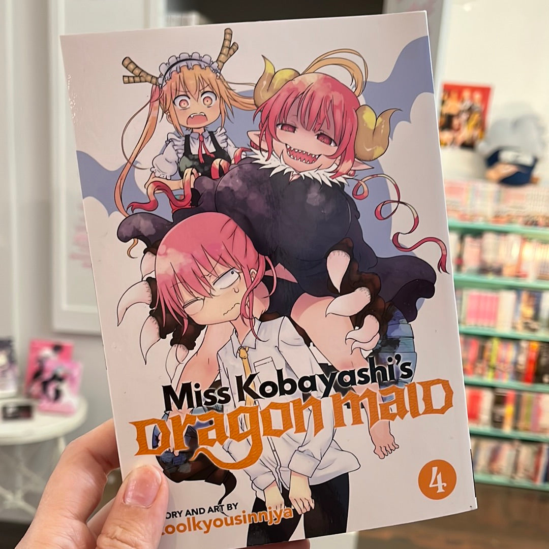 Miss Kobayashi’s Dragon Maid vol 4 – Sour Cherry Comics