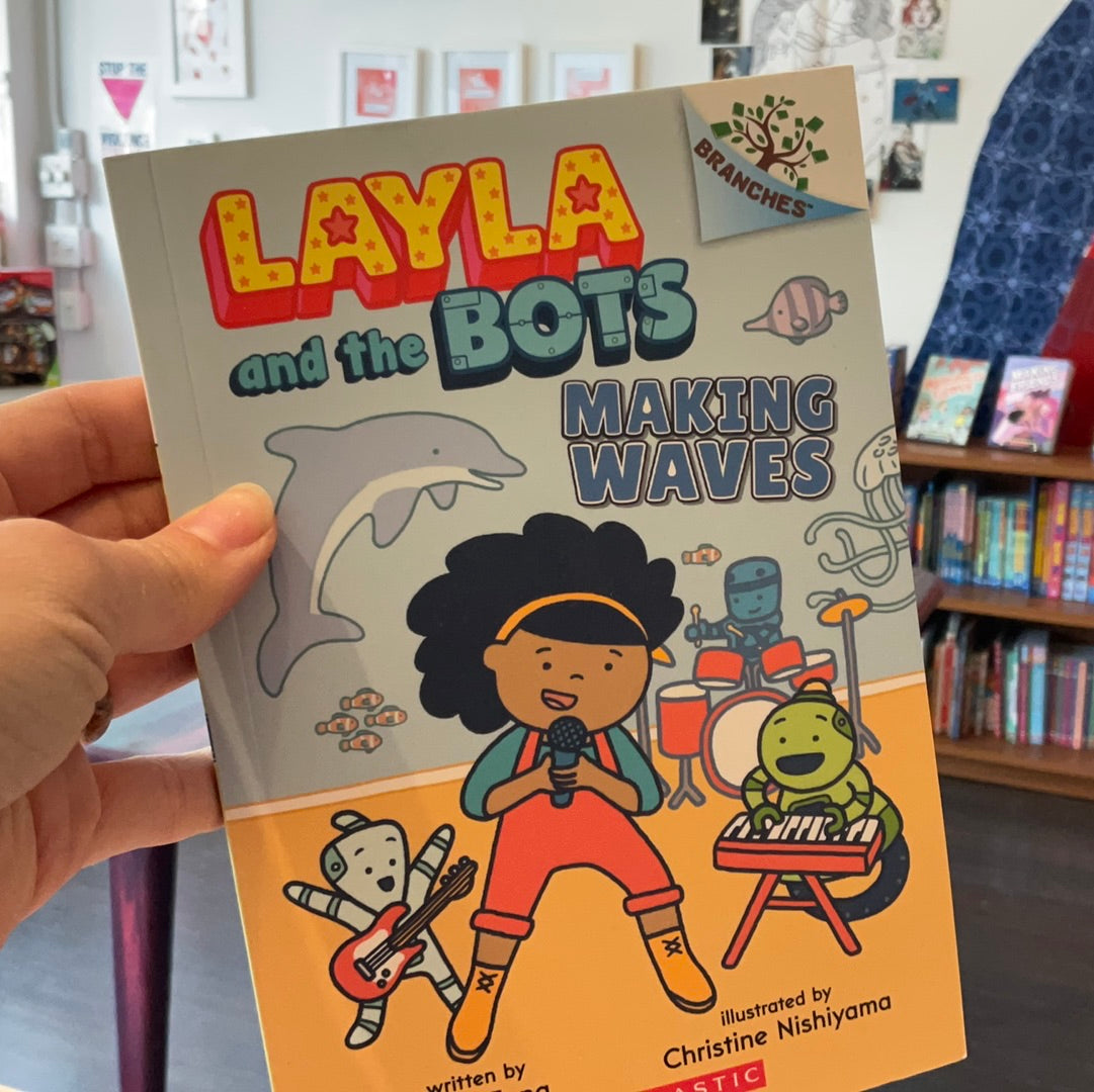 Layla and the Bots vol 4: Making Waves – Sour Cherry Comics