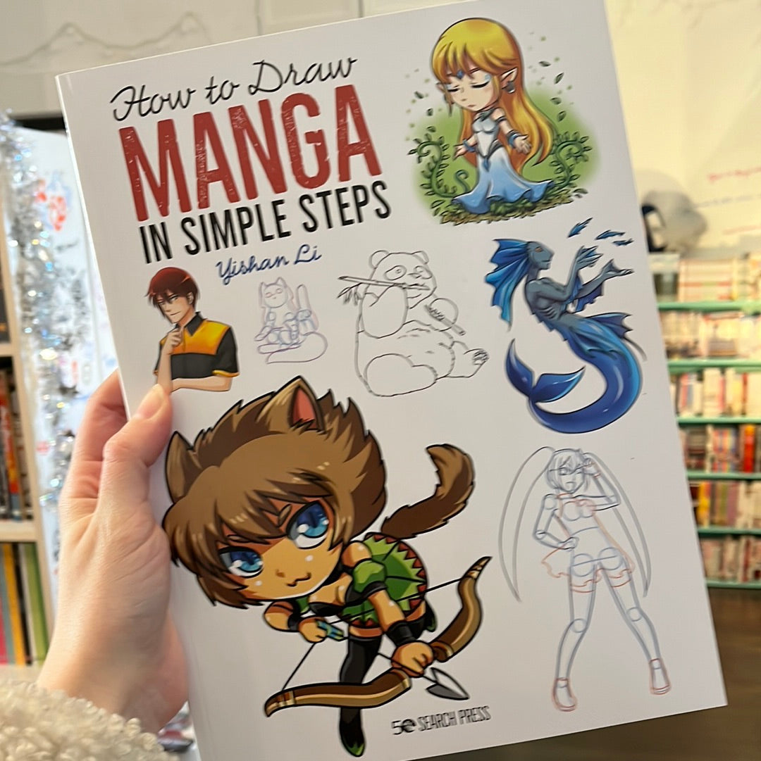 how to draw manga in simple steps – Sour Cherry Comics