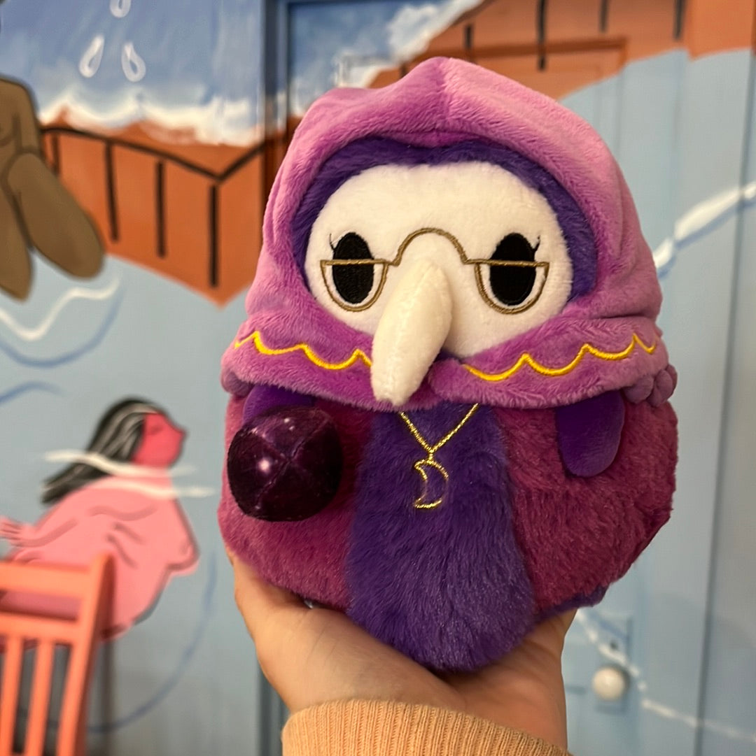 mini plague doctor wizard – Sour Cherry Comics